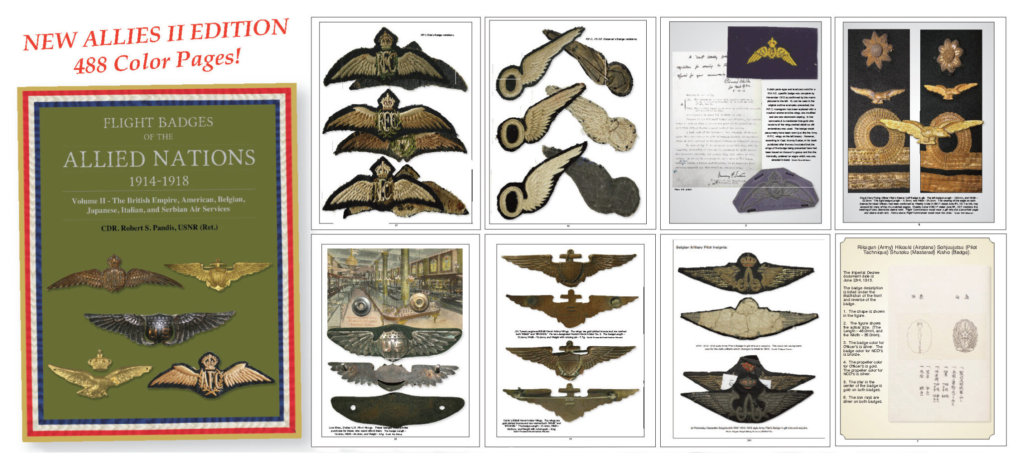 All Four Flight Badges Volumes, 1914-1918 – Monroe Publications